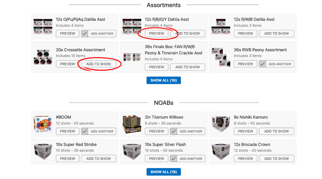 Build Your Fireworks Show with GLOW